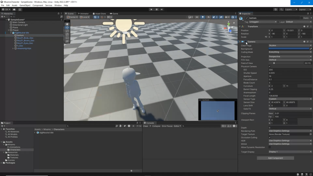 Importing and Animating 3D Models from Mixamo in Unity - Faramira